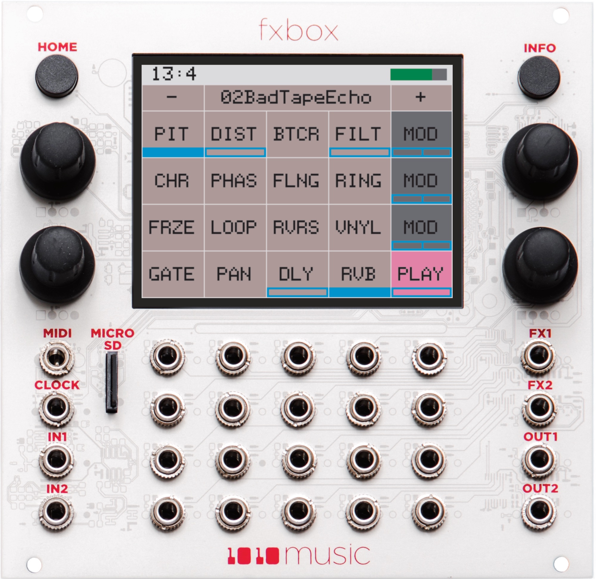 Fxbox - Performance Effects Module - 1010music LLC