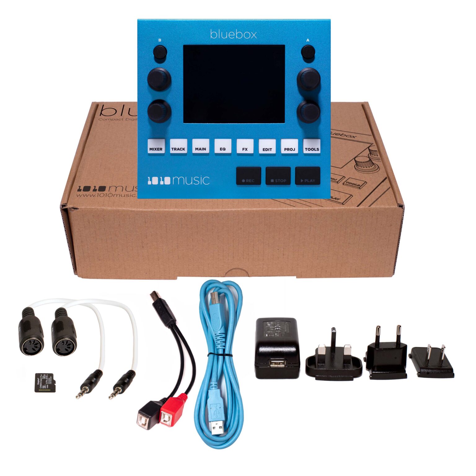 Bluebox – Compact Digital Mixer/Recorder - 1010music LLC