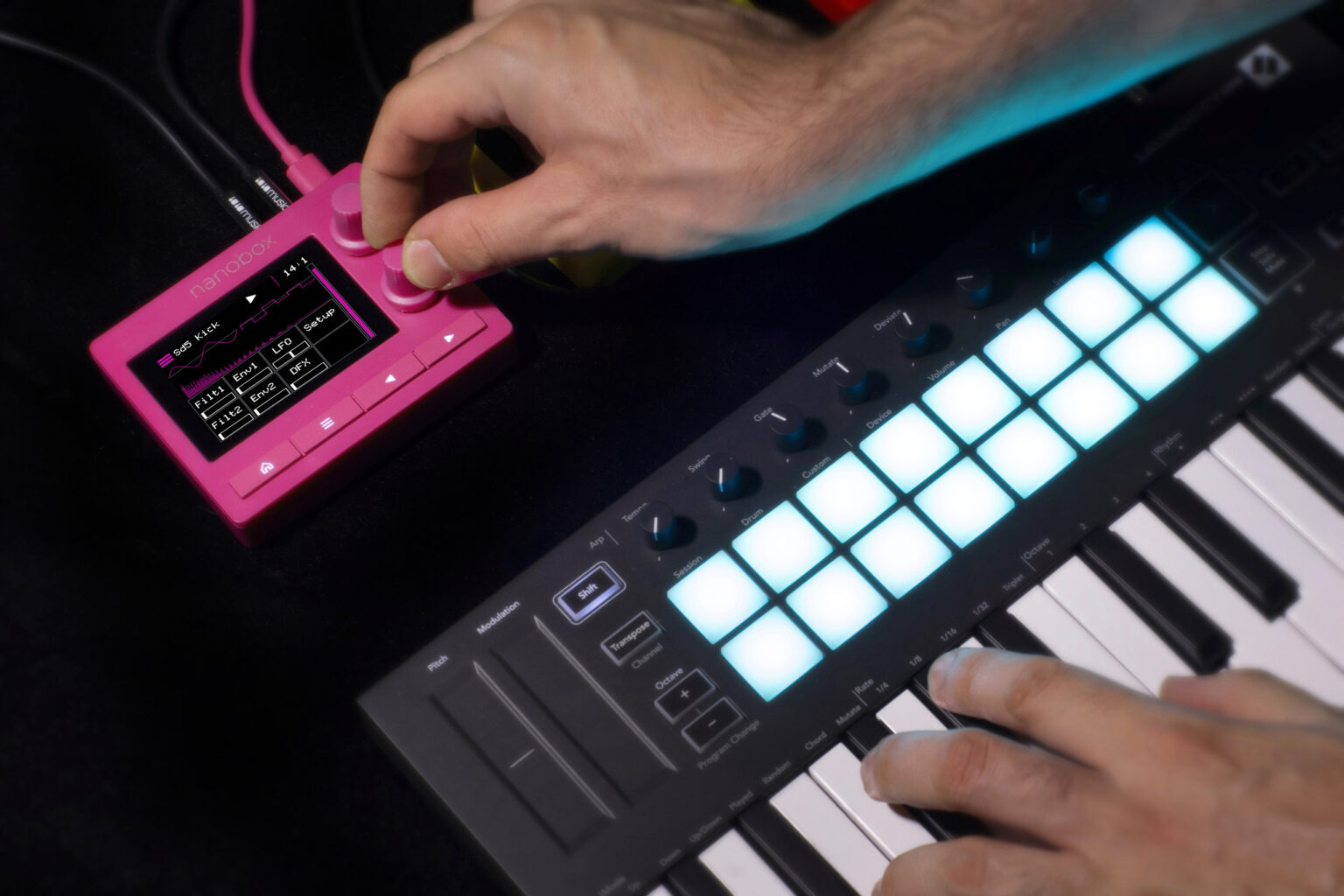 nanobox | razzmatazz - Mini Drum Sequencer with FM Synthesis and ...